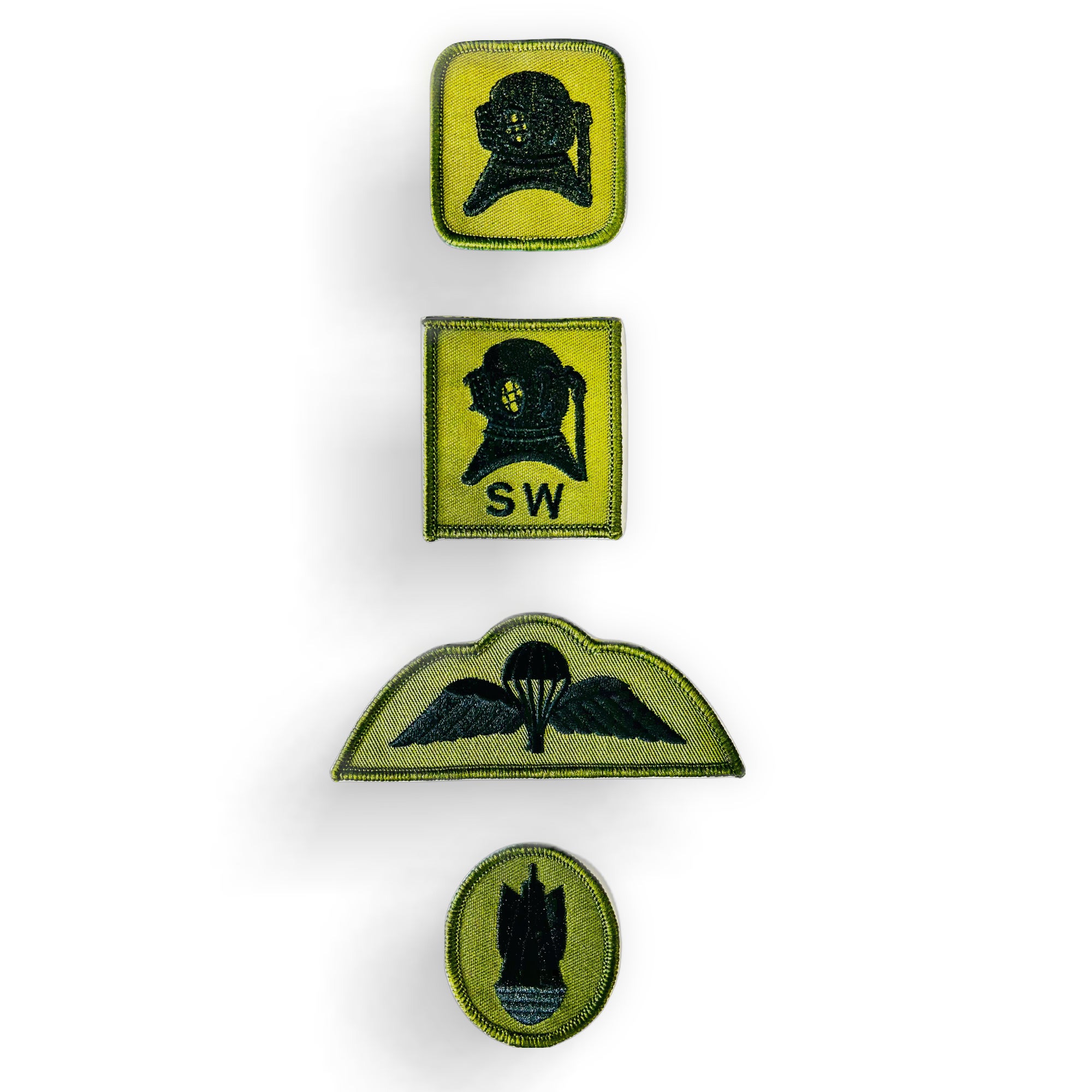 Olive Green Spec Patch Badge | The Sapper Shop